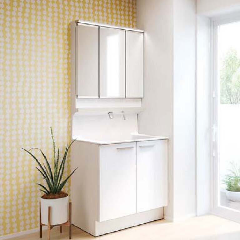 TOTO オクターブ洗面化粧台 | 洗面化粧台の交換リフォーム | 水回りの交換・リフォームはライフアドバンスジャパン【横浜】